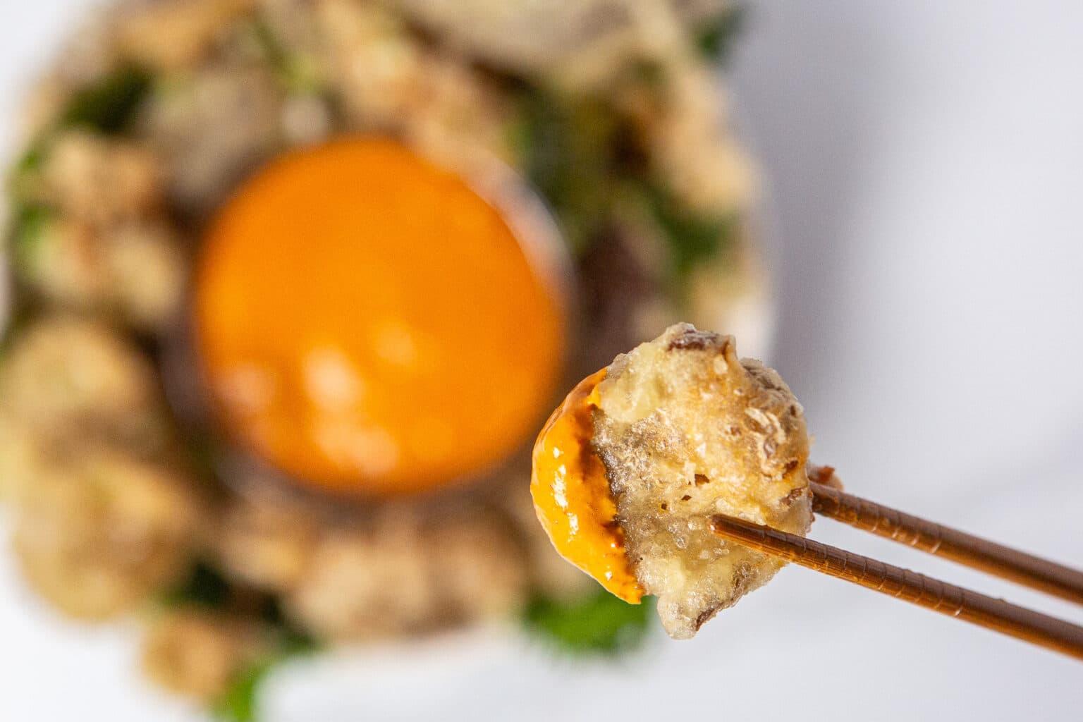 EXTRA CRISPY Tempura Mushrooms: Oyster, Shiitake, & Enoki