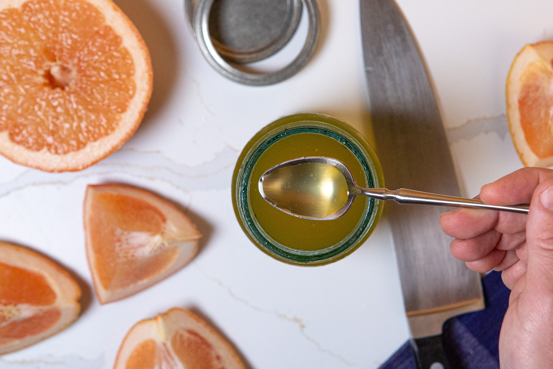 Grapefruit Simple Syrup Recipe: a SWEET TART DELIGHT